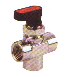 6700 L-shaped three-way valve, MINI BALL VALVES IN BRASS - MasterTubi
