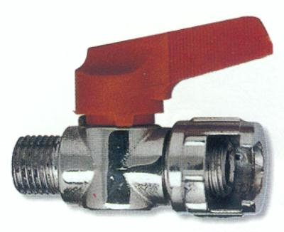 LINE TAP FOR COMPRESSED AIR 1/8, MINI BALL VALVES IN BRASS - MasterTubi