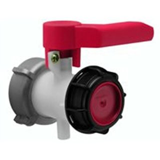 IBC BALL VALVE FITTING WITH THREADED COVER, IBC FITTINGS - MasterTubi