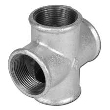 MALLEABLE CAST IRON CROSS, EN10242 MALLEABLE CAST IRON THREADED ...