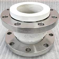 SINGLE WAVE RUBBER COMPENSATOR type EF, RUBBER COMPENSATOR FLANGED TO ...