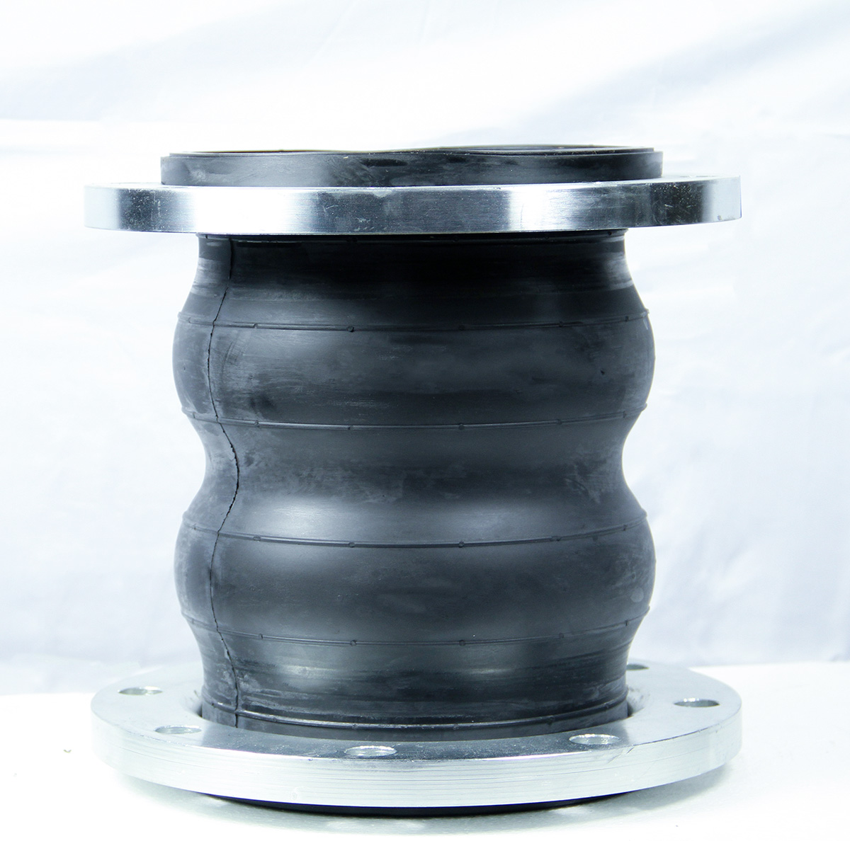 TWO WAVES FLANGED RUBBER COMPENSATORS - MasterTubi