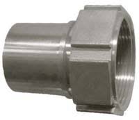 RACCORDO FEMMINA PORTAGOMMA INOX EN 14420-2, RACCORDI INOX EN 14420-2 ...